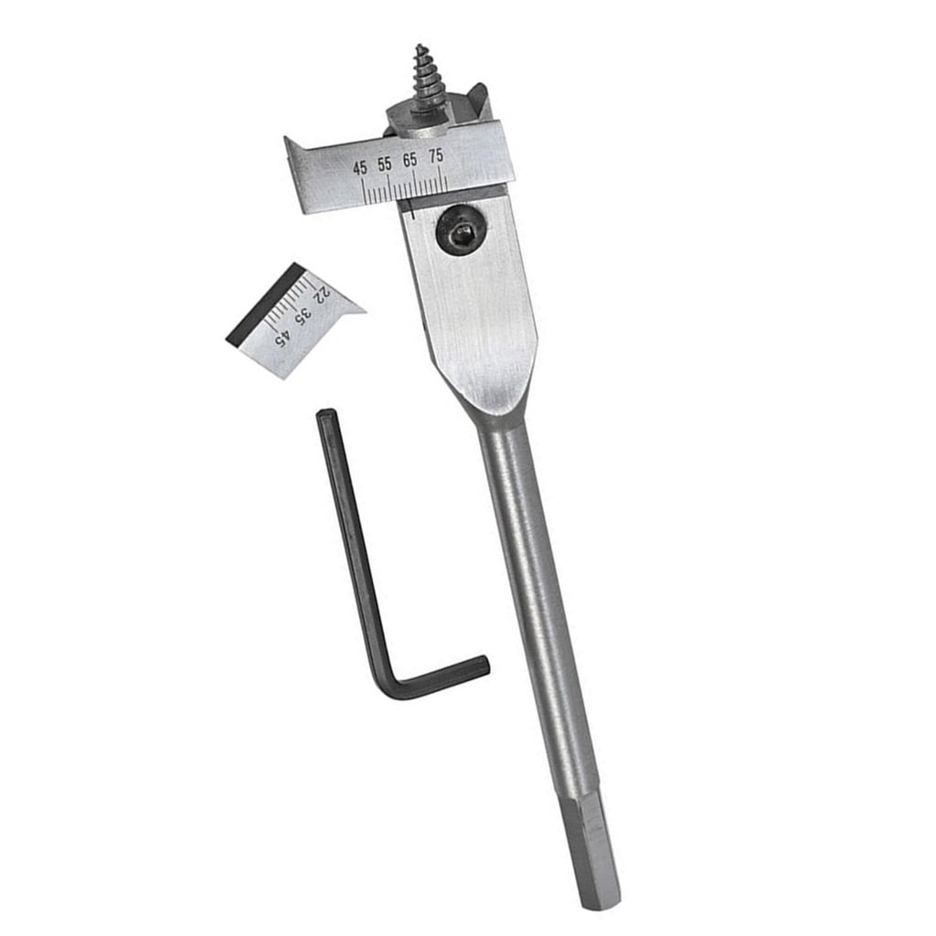 High Carbon Steel Wood Drill Bit Set Adjustable Spade Cutter for ...