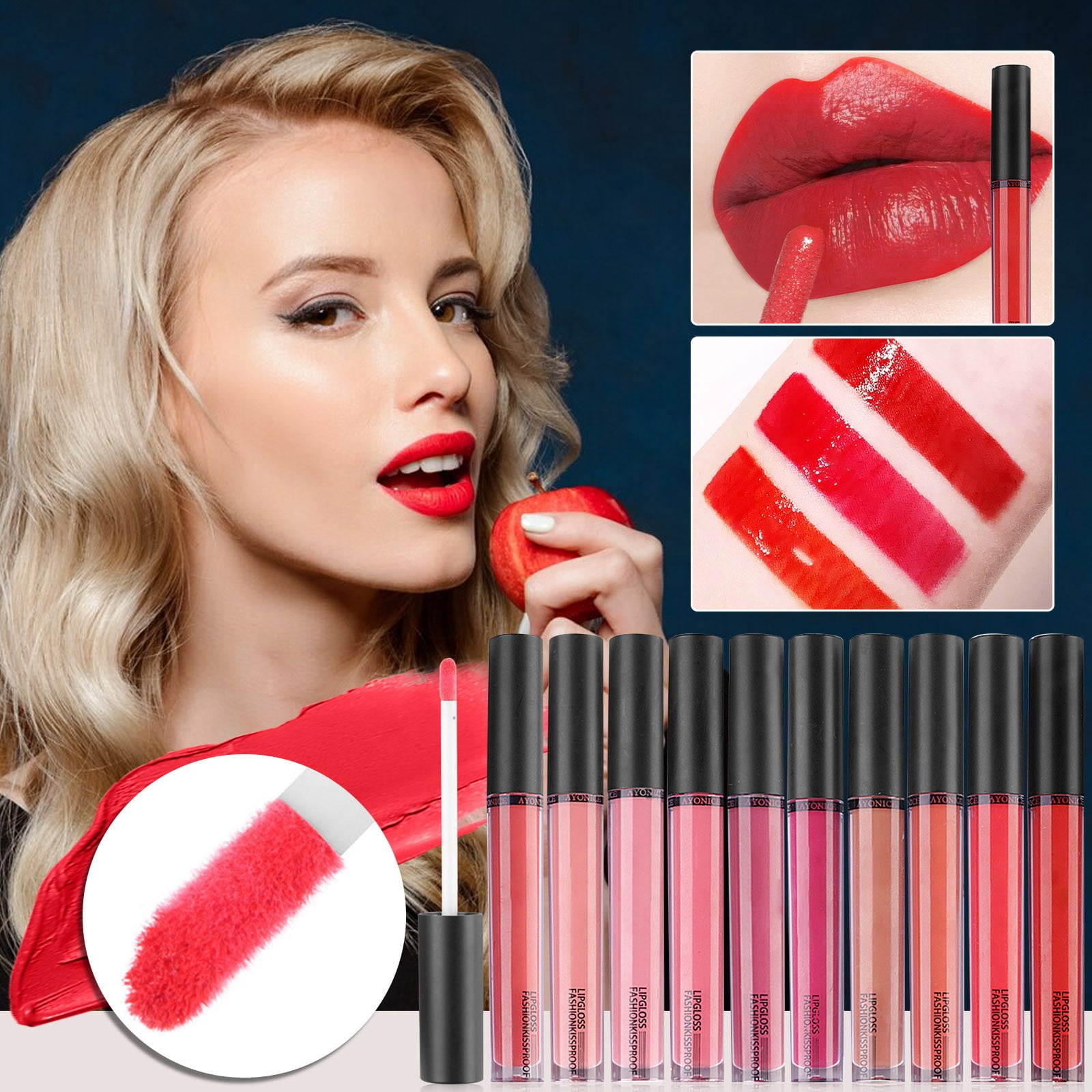 High Color Lip Gloss | Nourishing Hydrating Formula | Long-Lasting ...