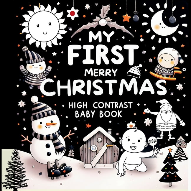 High Contrast Baby Book for Babies High Contrast Baby Book - Merry ...