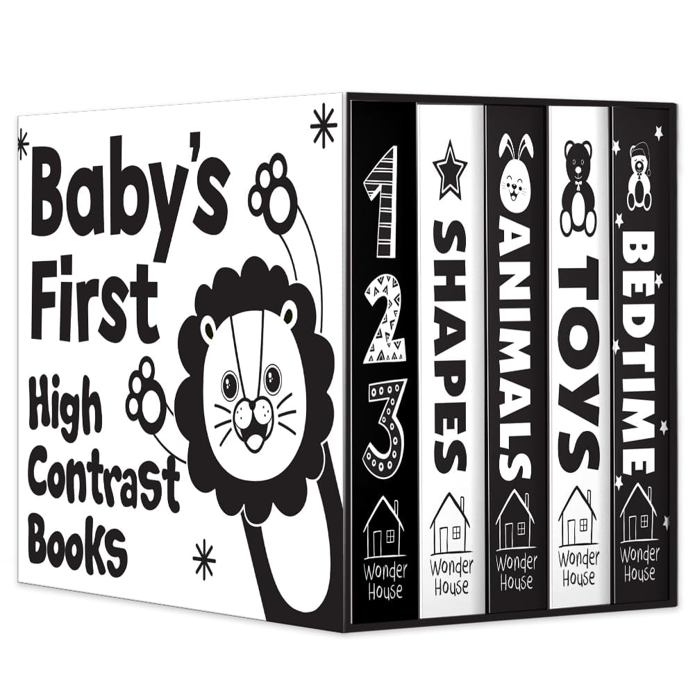 High Contrast Board Books: Baby’s First High-Contrast Books : Boxed Set ...