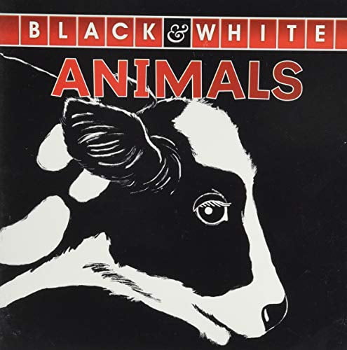 Pre-Owned High Contrast Board Books: Black and White Animals (Board ...