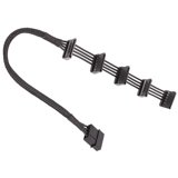 High-Current 15Pin Male to 5 Port 4Pin Female Power Extension Cord for ...