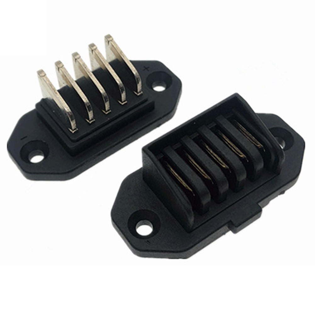 High Current 30A Male Female Socket Battery Connector 5 Pin Adapter ...