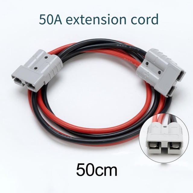 High Current 50A Extension Cable With Tinned Copper For Outdoor Power ...