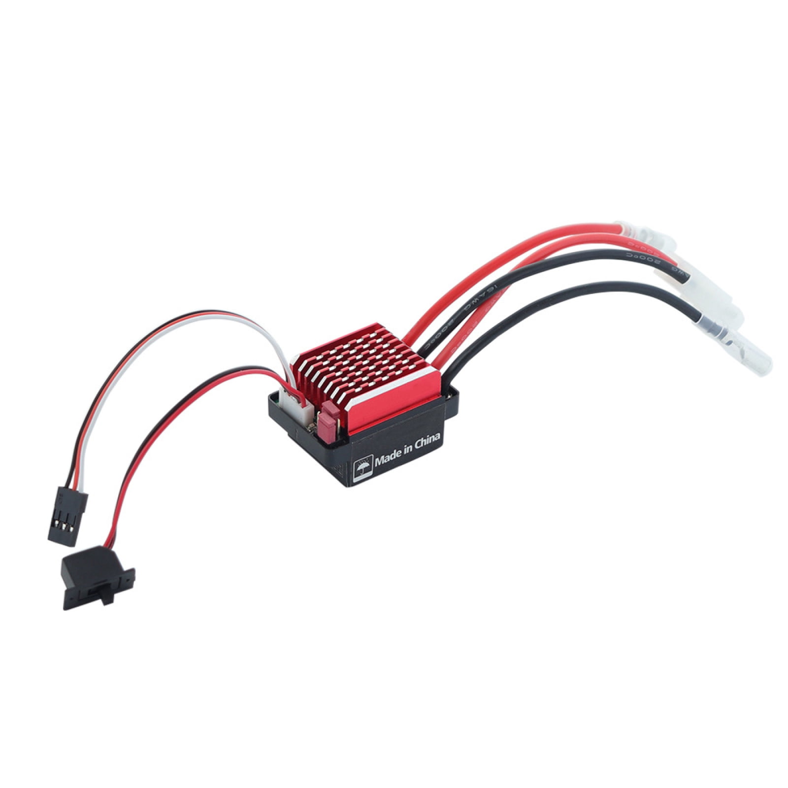 High-Current Brushed ESC Brush-X60, 60A Forward, 30A Reverse for ...