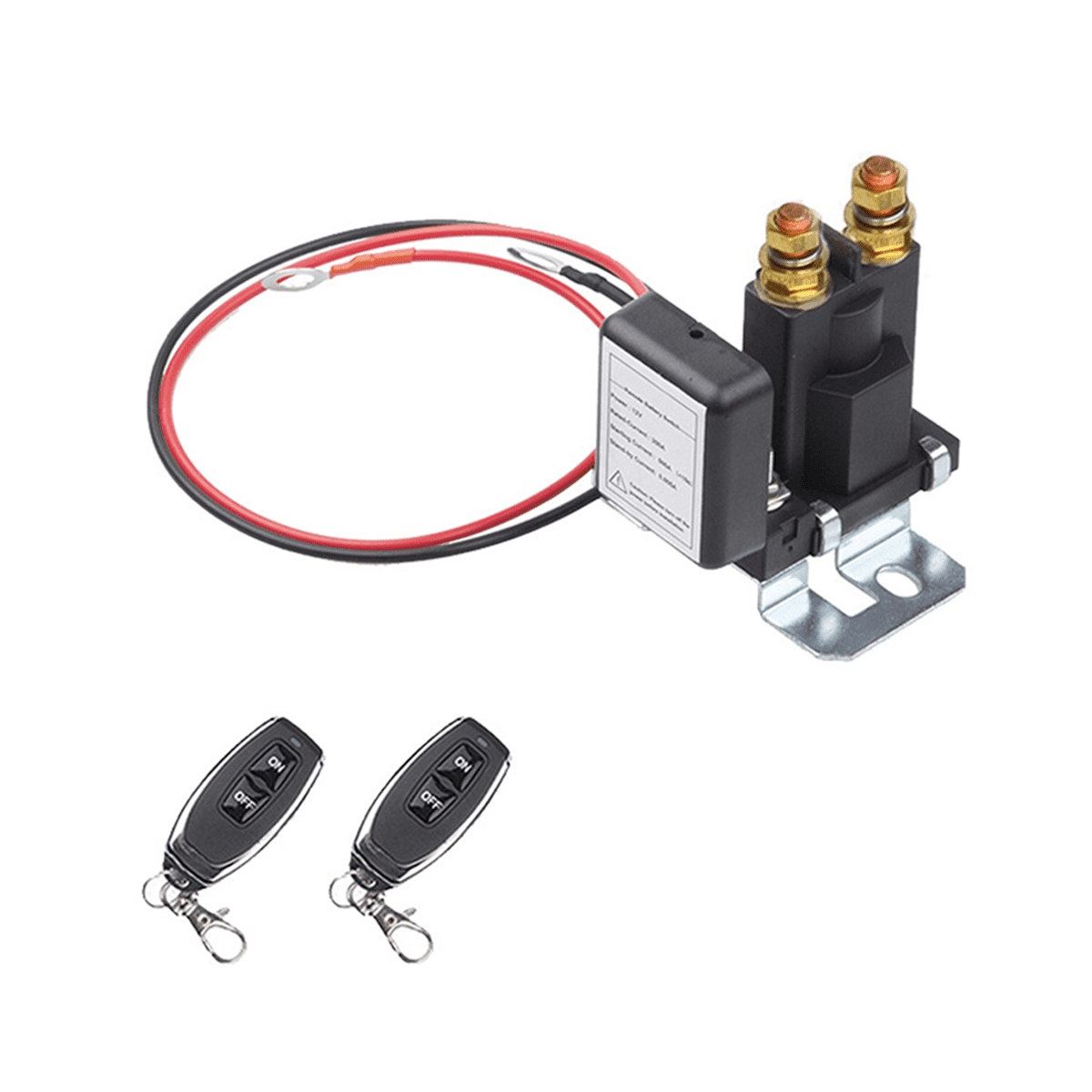 High Current Main Vehicle Battery Disconnect Switch Remote Cut-Off ...