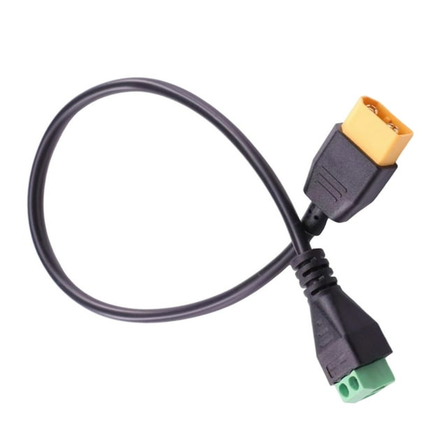 High Current Male to 2 Pin Screw Terminals Solderless Power Connectors ...