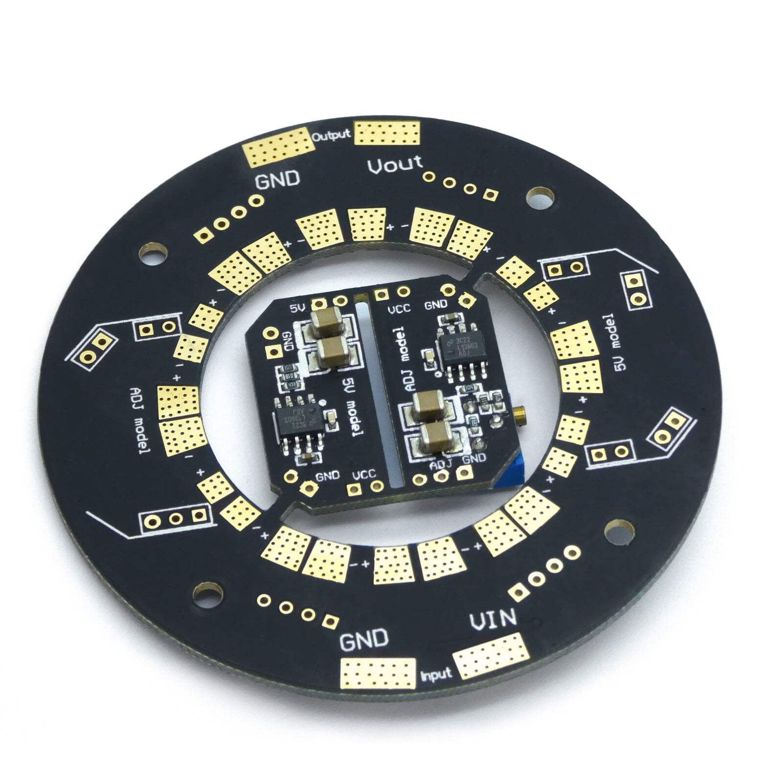 High Current Power Distribution Board LEDs 5V and 10-20V UBEC 22.2V ...
