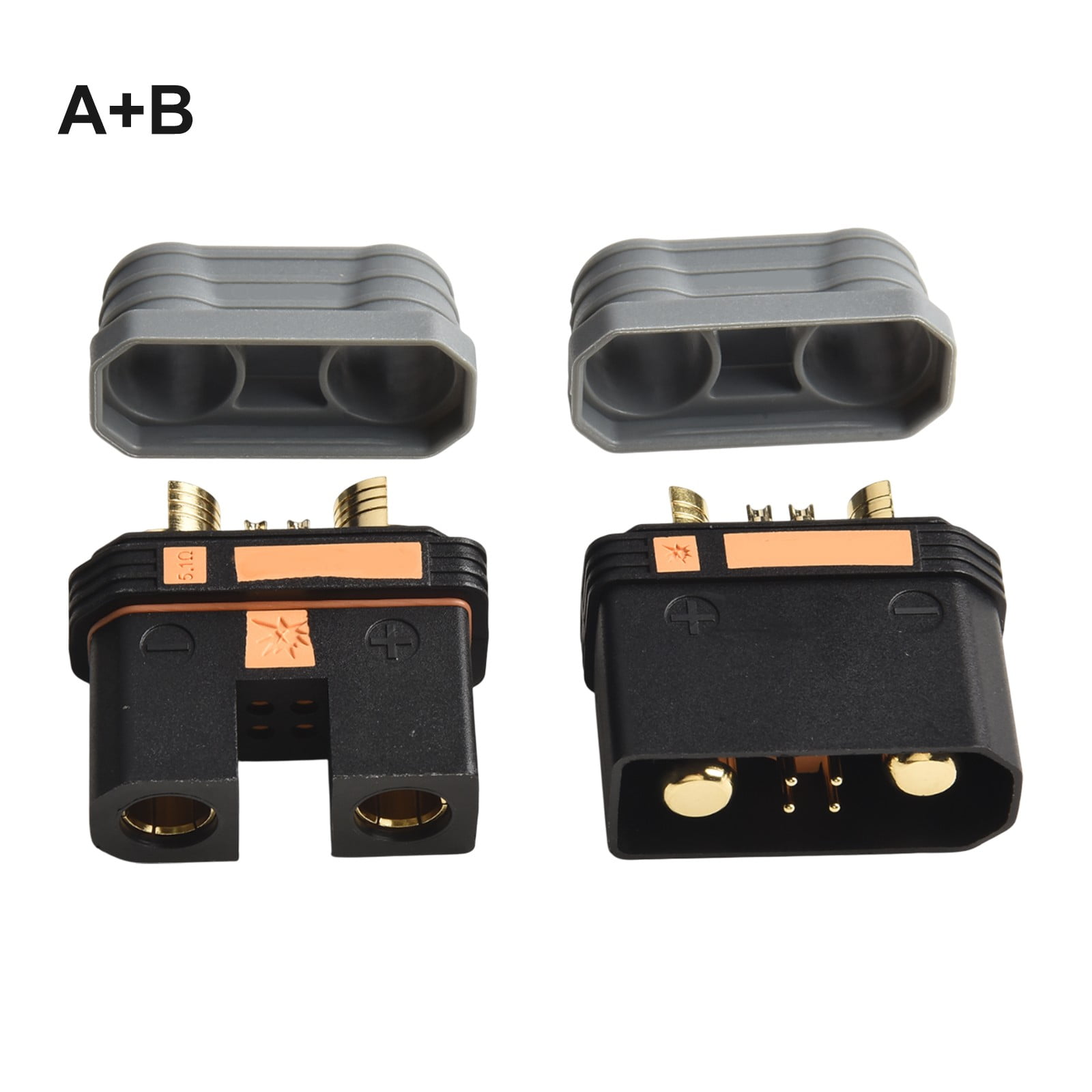 High Current Quick Connector: 240A Male Female Aircraft Model forklift ...