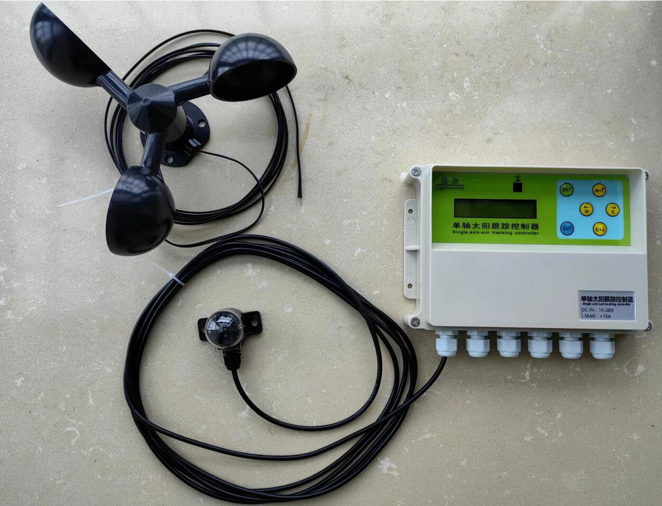 High Current Single Axis Solar Automatic Tracking Controller Solar ...