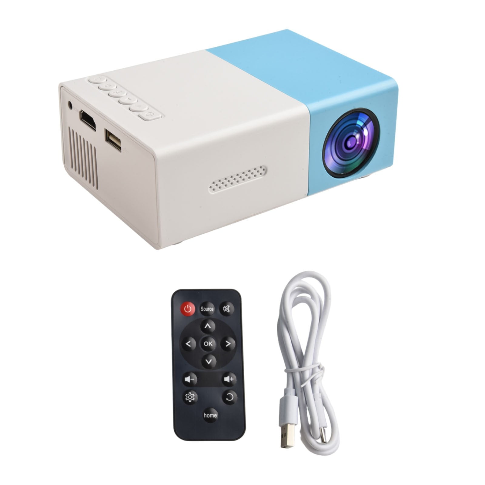 High Def inition 1080P LED Projector with Multi interface - for Home ...