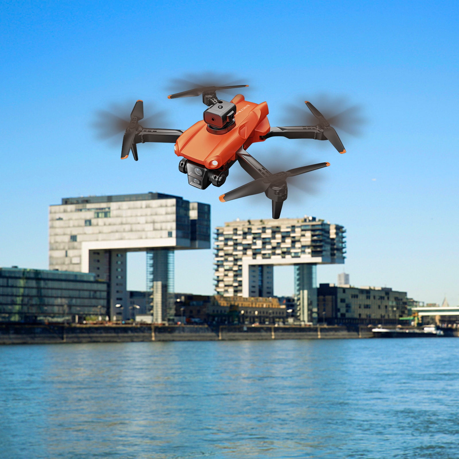 High-Definition Aerial Drone, 8K Camera Quadcopter, Foldable Design ...