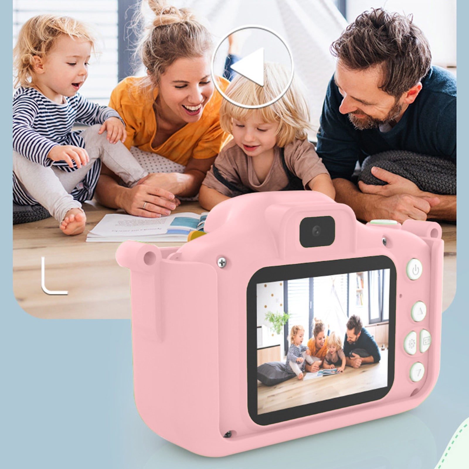 High Definition Children's Digital Camera Front And Rear Two Camera ...
