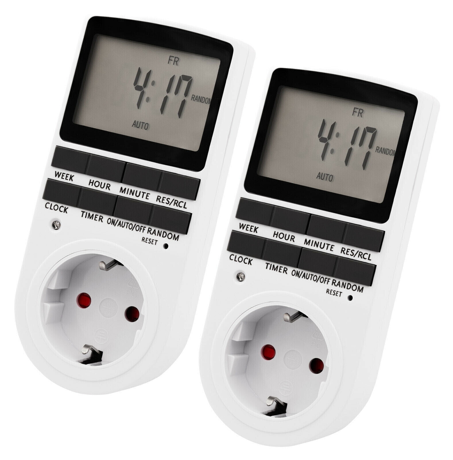 High-Definition Display Programmable Timer, Digital Programmable Outlet ...