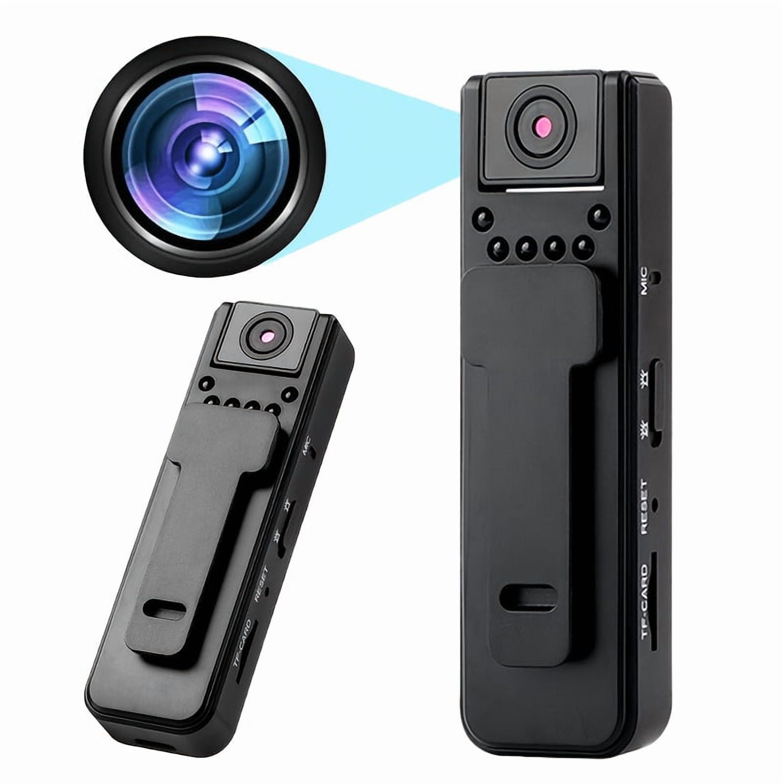 High Definition Night Vision Body Camera, Compact Clip-On Camera for ...