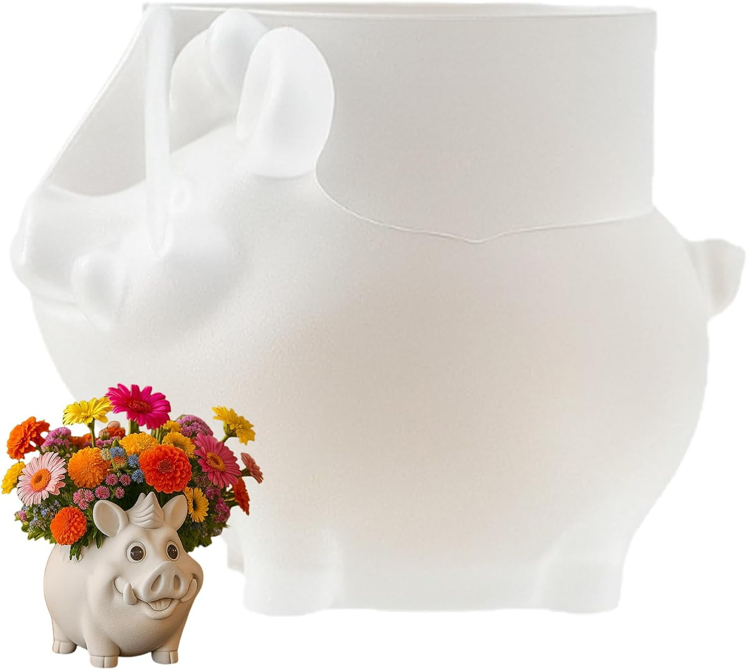 High-Definition Wild Boar Planter Station - Precision-Engineered ...