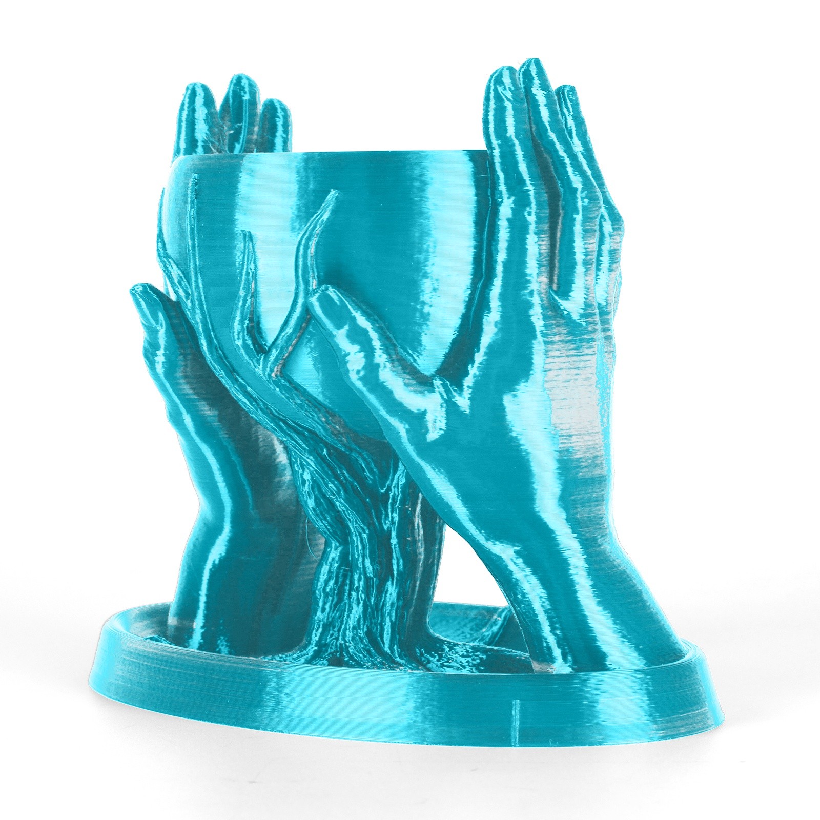 High Density 3D Printed Versatile Hands Flower Pot Plant Pot Plante ...