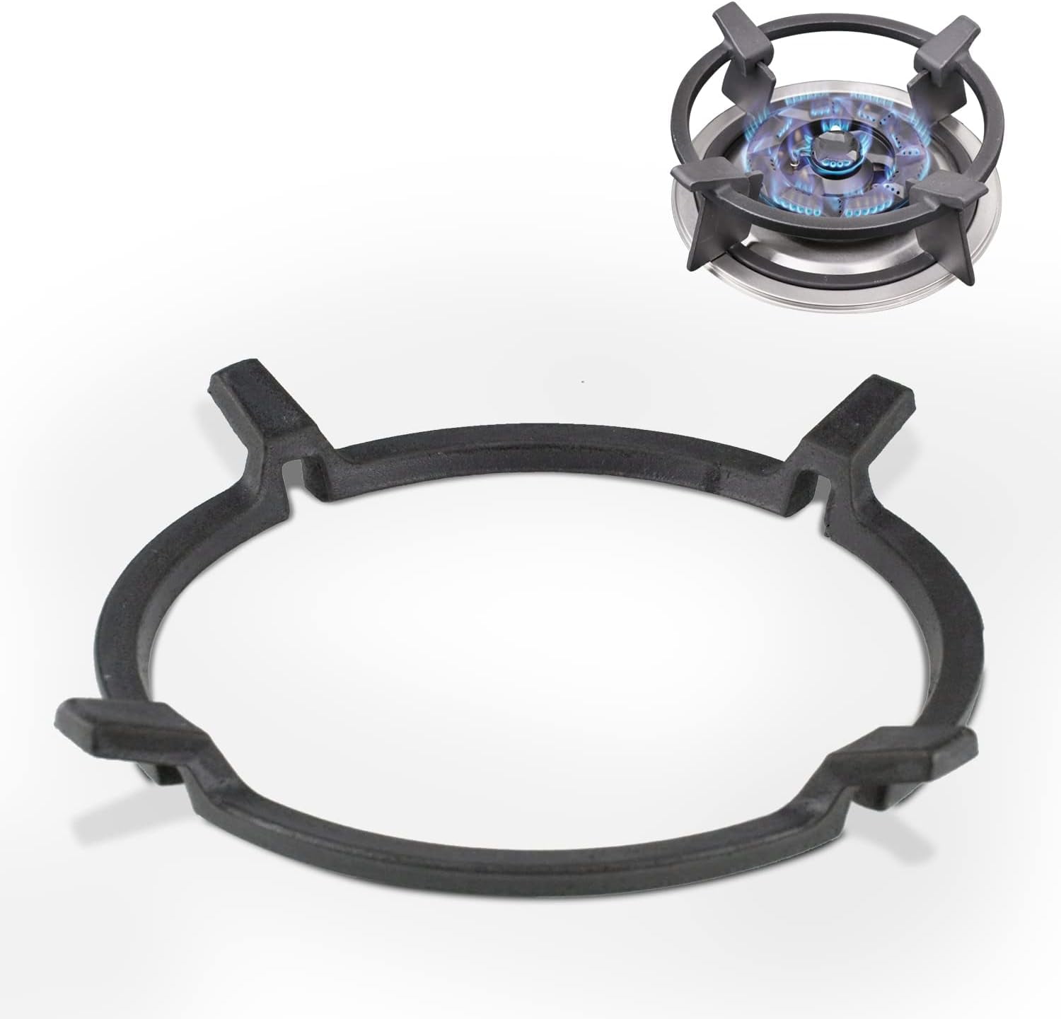 High Density Cast Iron Wok Stand for Commercial Kitchens, Universal Wok ...