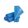 High-Density Commercial Can Liners 33 gal, 14 microns, 30" x 43", Blue ...