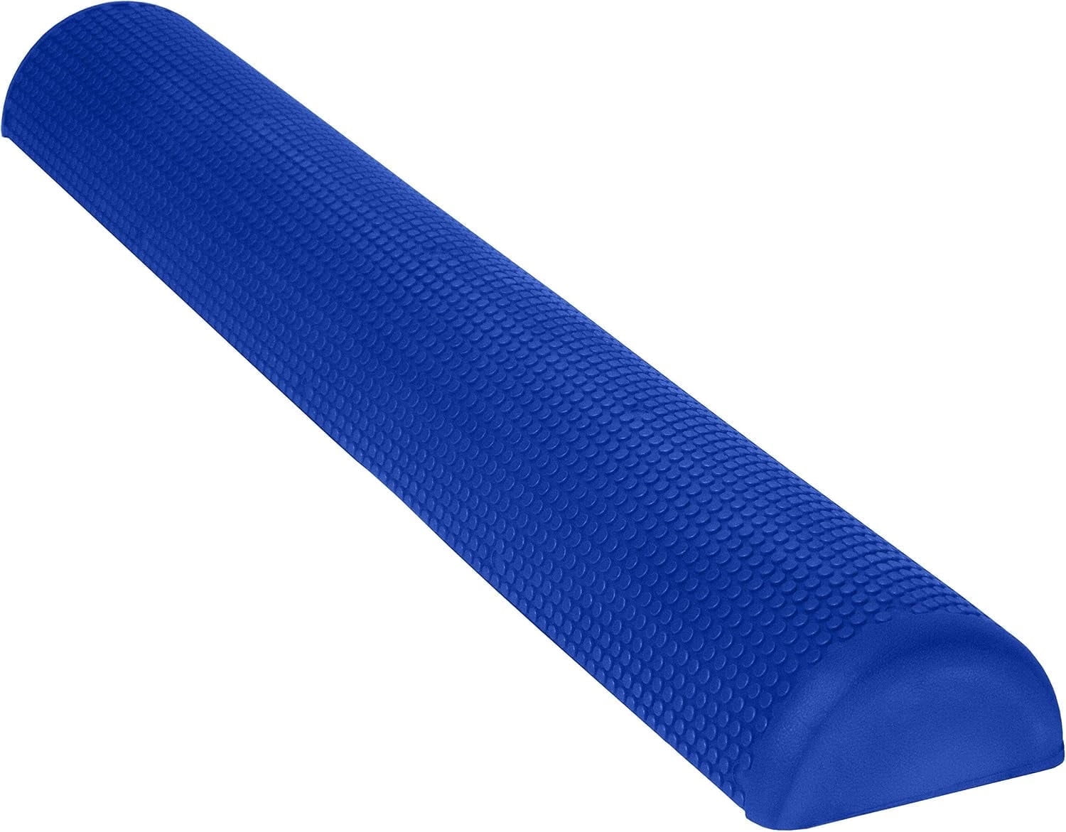 High-Density EVA 36” Half Foam Roller - Deep Tissue Massager Foam Roller for Physical Therapy ...