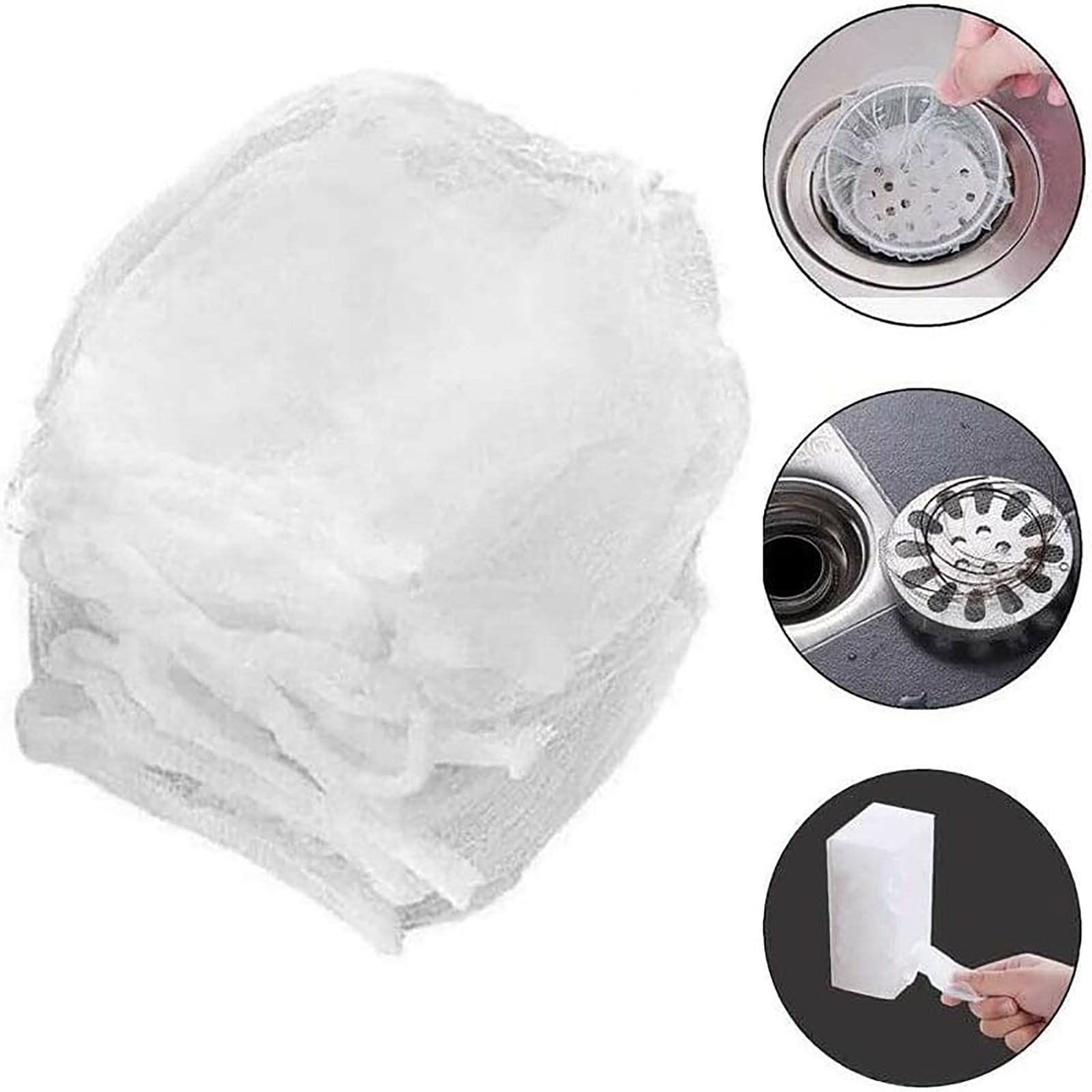 High-Density Fine Mesh Sink Strainer Bags Disposable Kitchen Sink ...