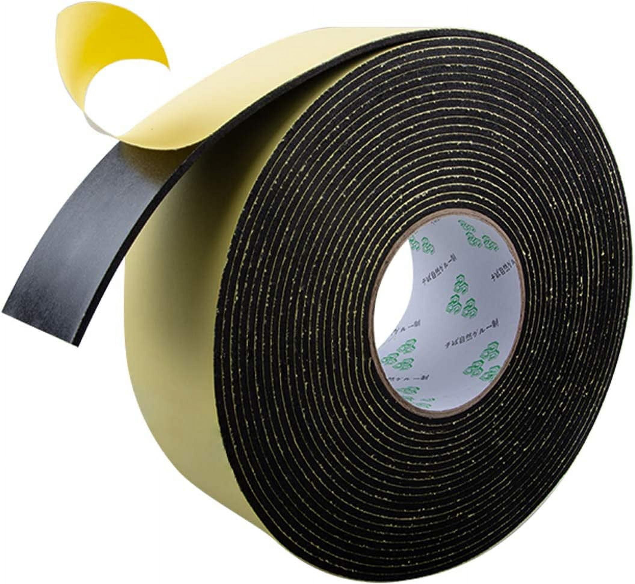 High Density Foam Insulation Tape Adhesive Rubber Strip, Seal, Door ...