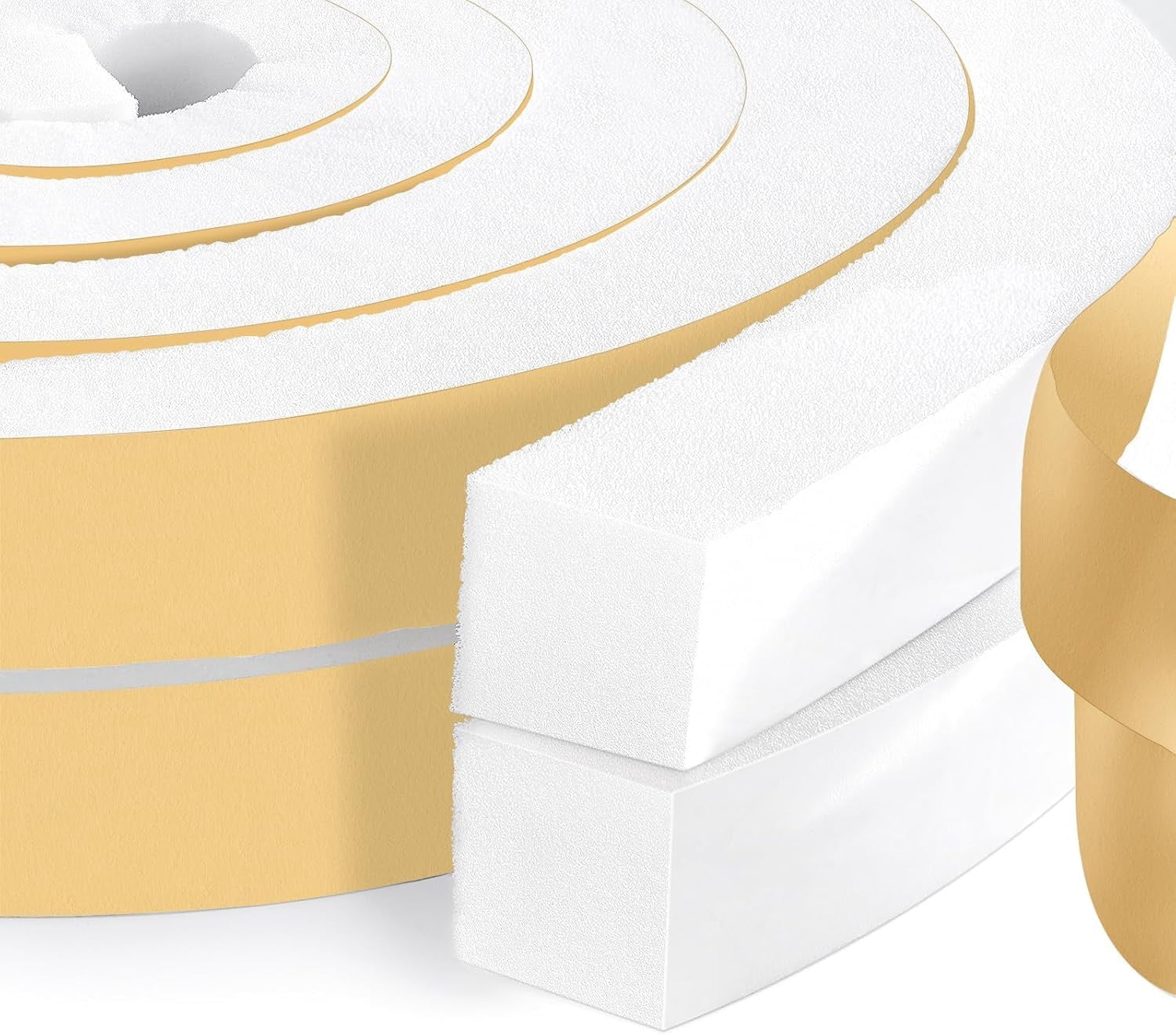 High Density Foam Tape Air Conditioner Window Seal, 1x1 Inch Thick Foam ...