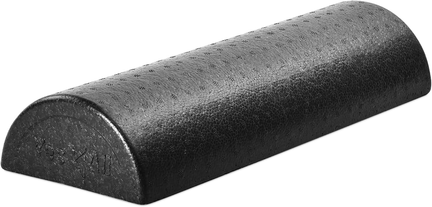 High Density Half Round Foam Roller Support Pain Relieved, Physical ...