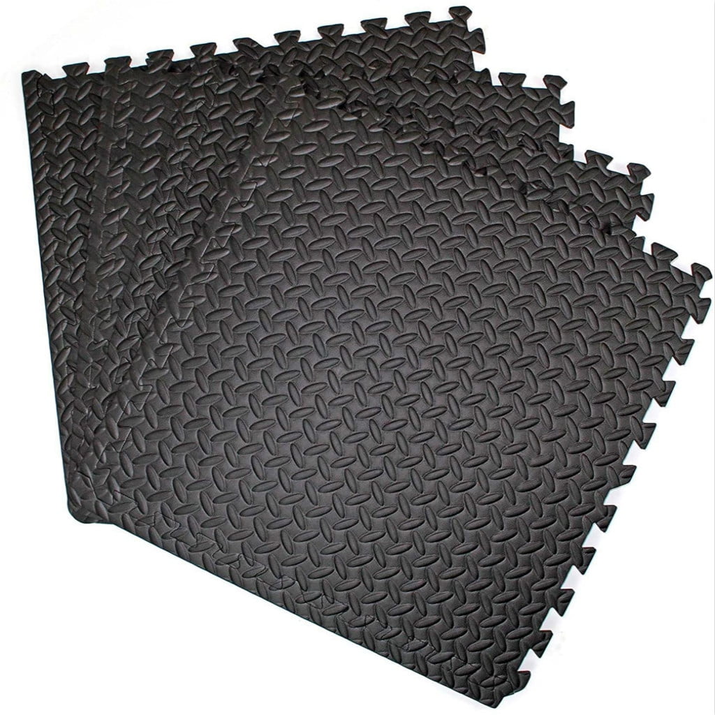 High Density Interlocking Puzzle Mat, EVA Foam Exercise Gym Flooring ...