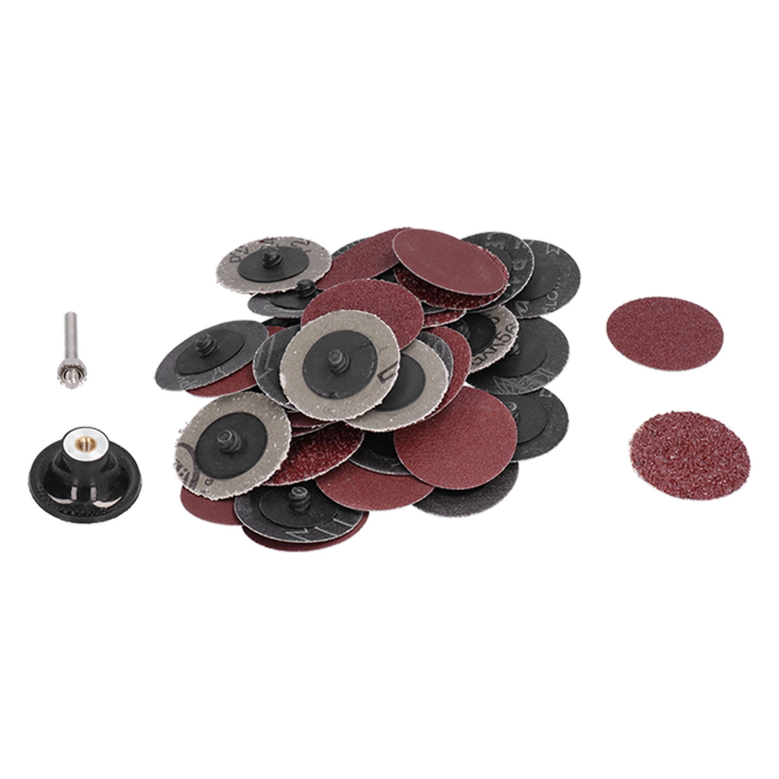 High,Density Sanding Discs, 2” Lock Sandpaper Set With Holder For ...