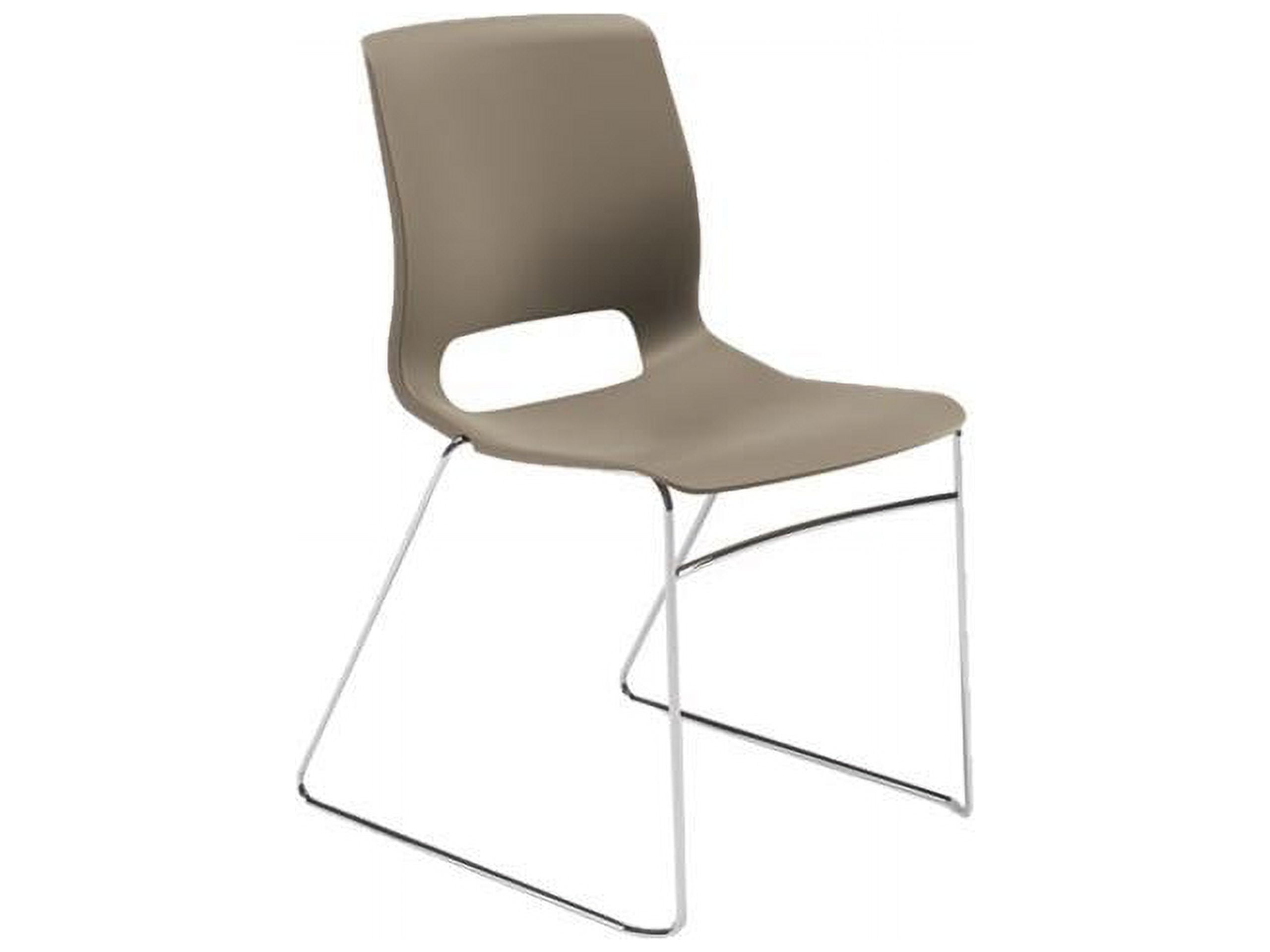 High Density Stack Chair, 23"x21"x32-1/4", Shadow HONMS101SD - Walmart.com