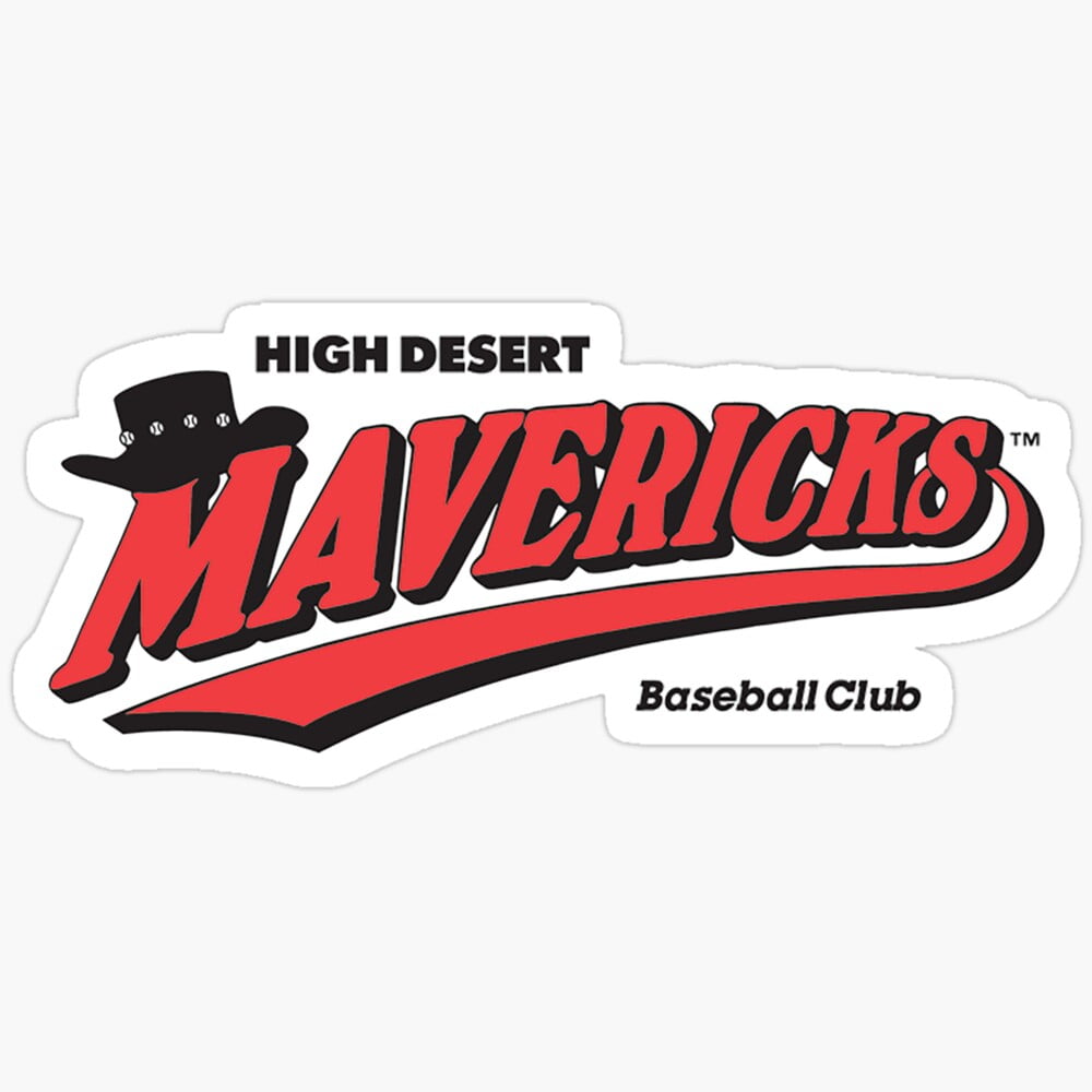 High Desert Mavericks Baseball Logo Sticker Phone Decal Water Bottle ...