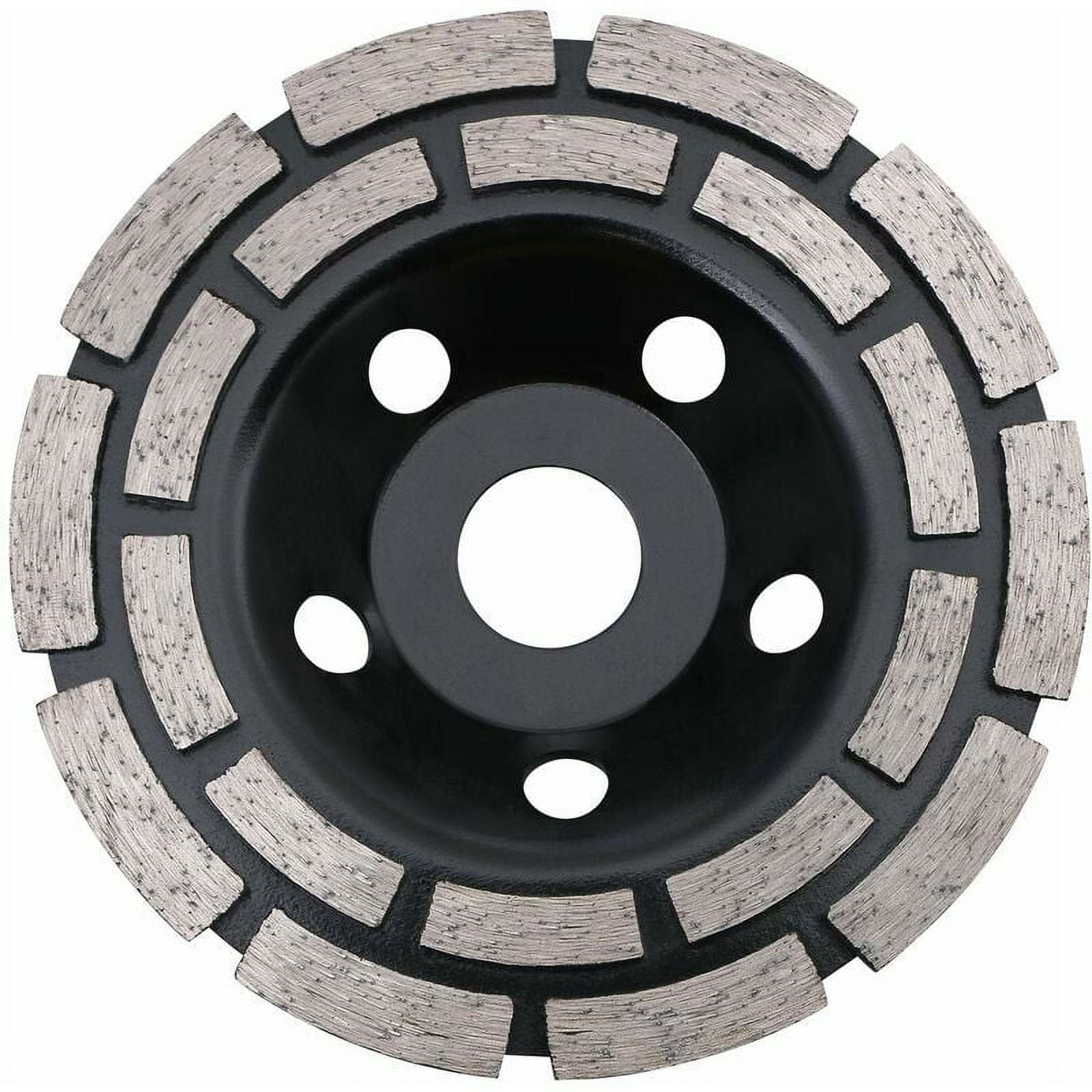 High Diamond Concentration Wheel, Double Row Concrete Diamond Grinding ...