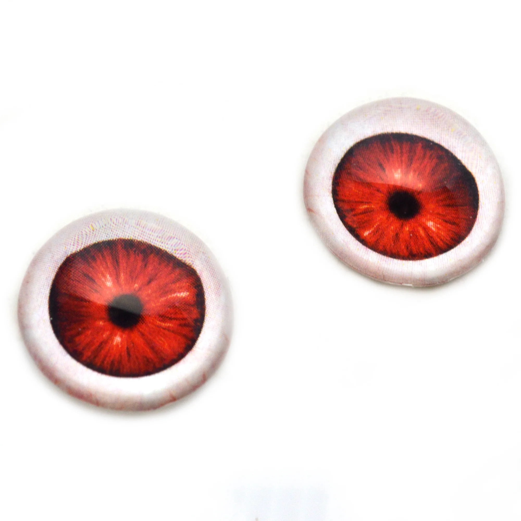 High Dome Sinister Red Vampire Demon Zombie Glass Eyes - Walmart.com