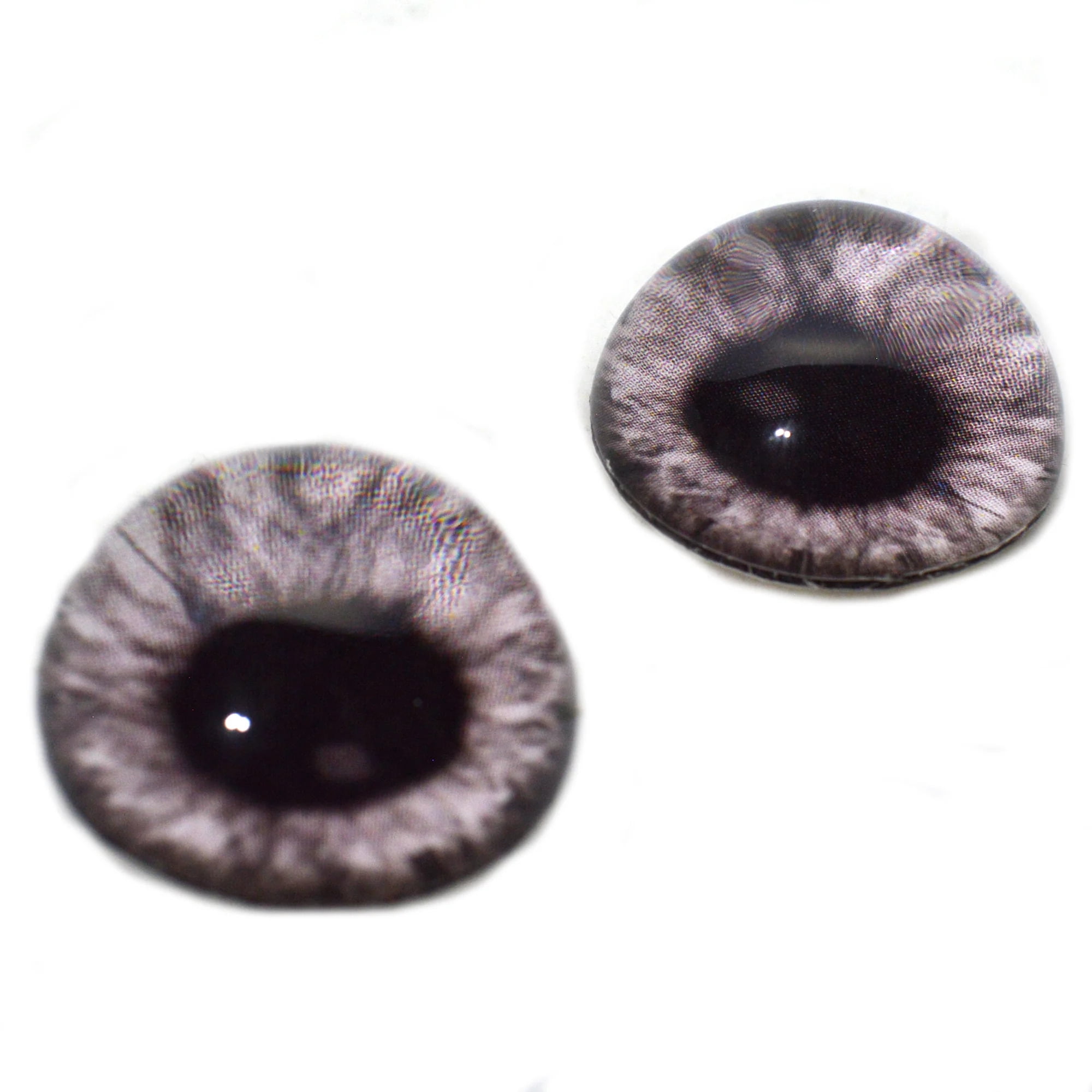 High Domed Black and White Steampunk Clock Glass Eyes - Walmart.com