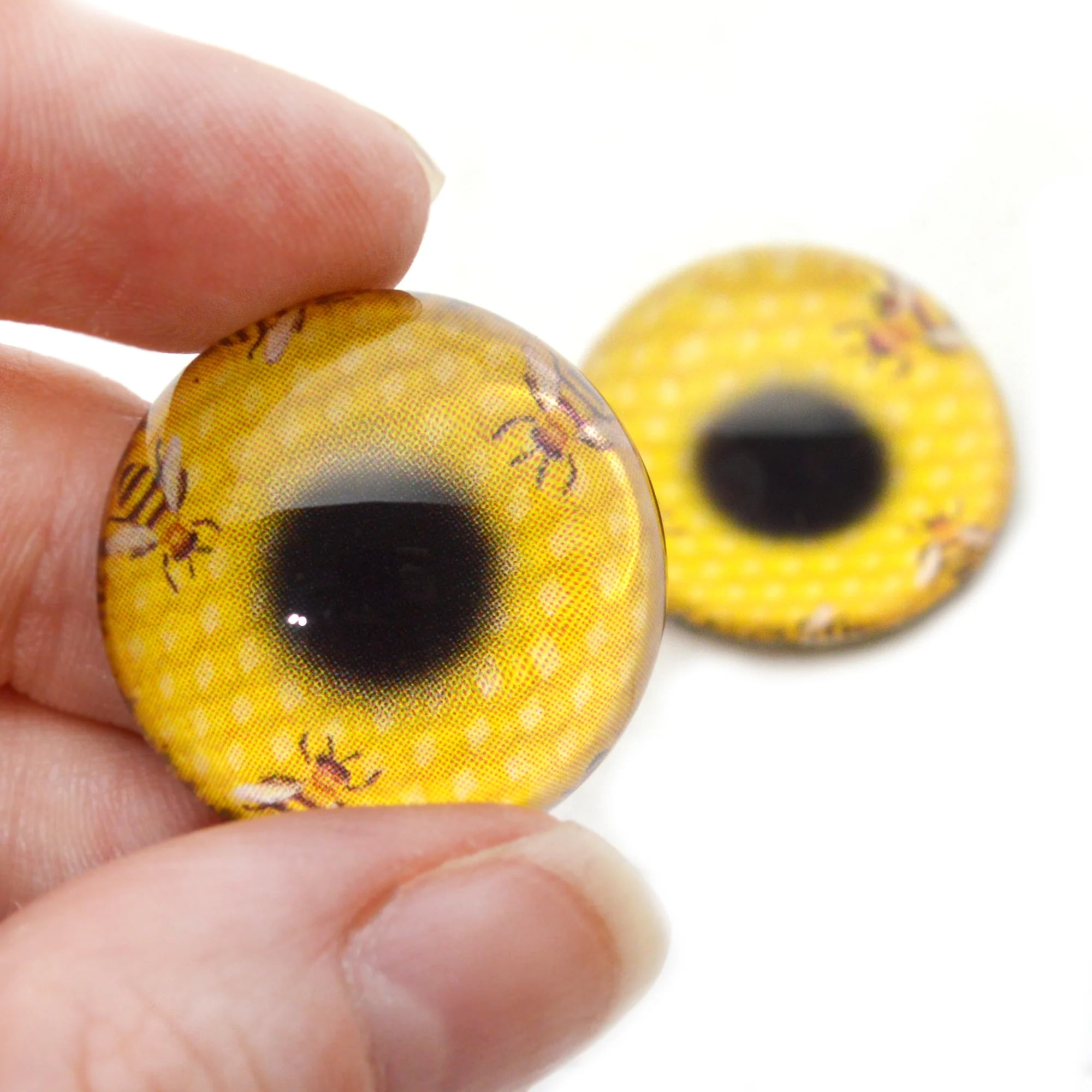 High Domed Honeycomb Honey Bee Glass Eyes - Walmart.com