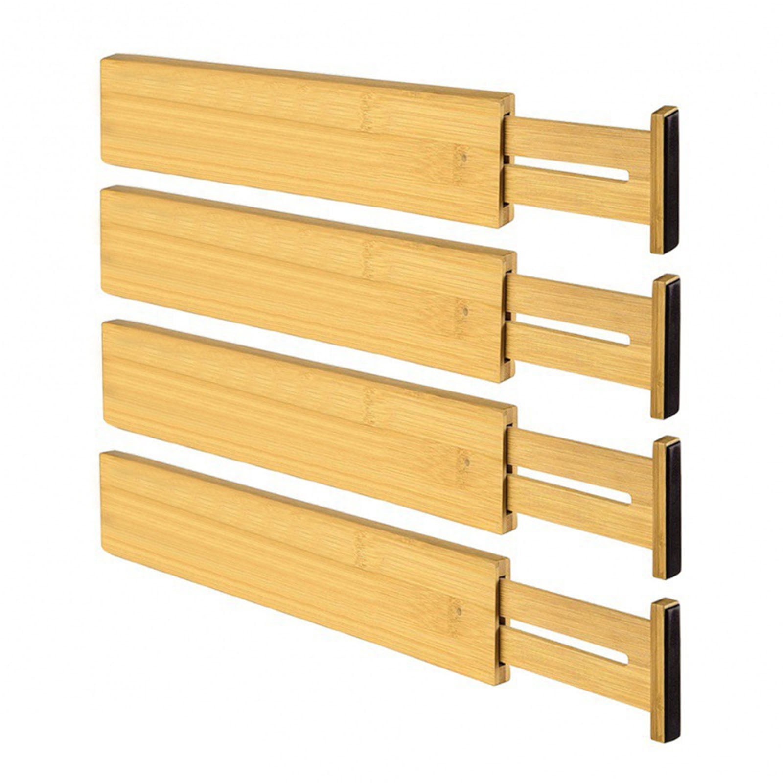 High Drawer Dividers Bamboo Separators Organization Expandable ...
