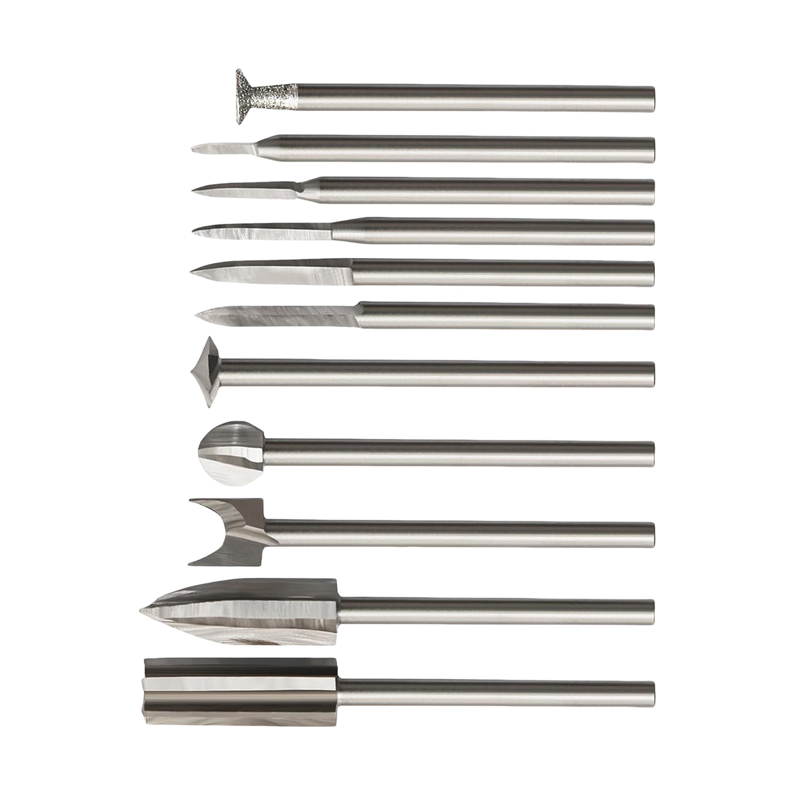 High Durability Precise Engraving Drill Bits 1mm to 10mm 11Pcs Set ...