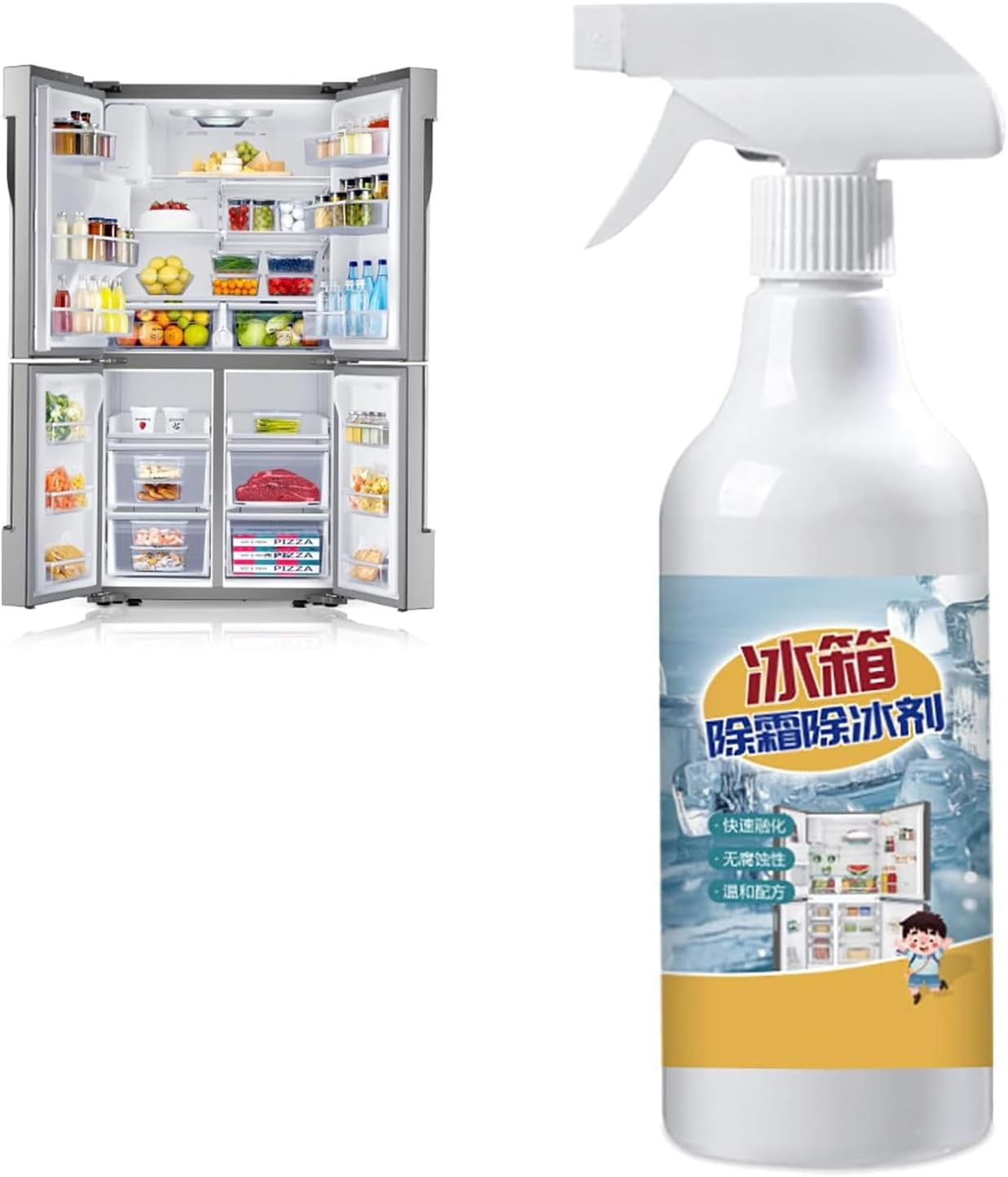 High Effective Refrigerator Defrosting Agent, Refrigerator Cleaner ...