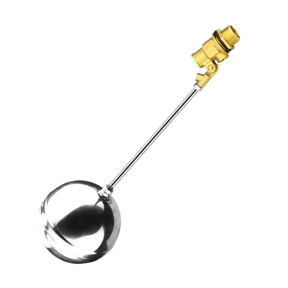High Efficiency 1/2inch Male Thread Brass Float Valves Cold and Hot ...