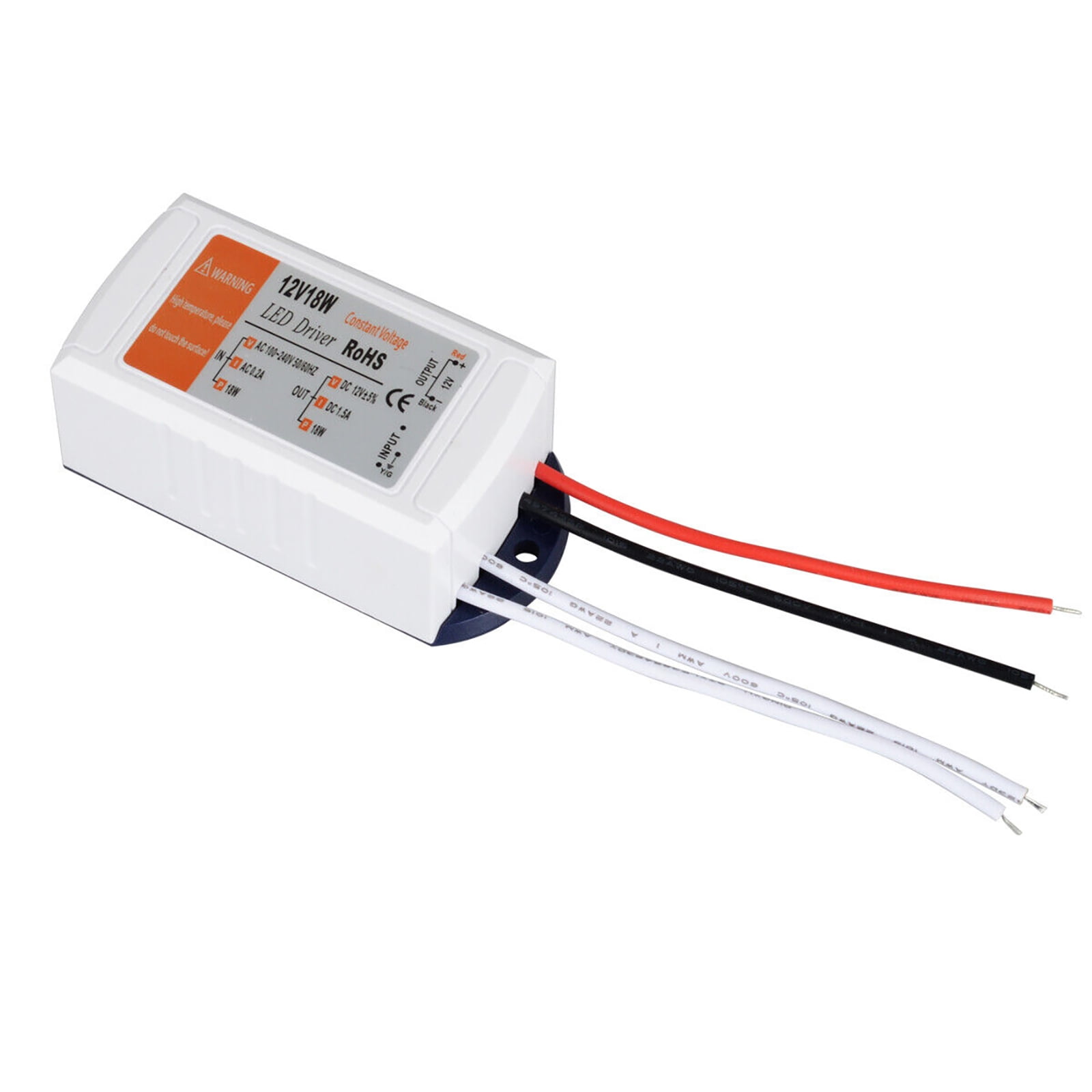 High-Efficiency 18W LED Power Drive Adapter Constant Current Source ...