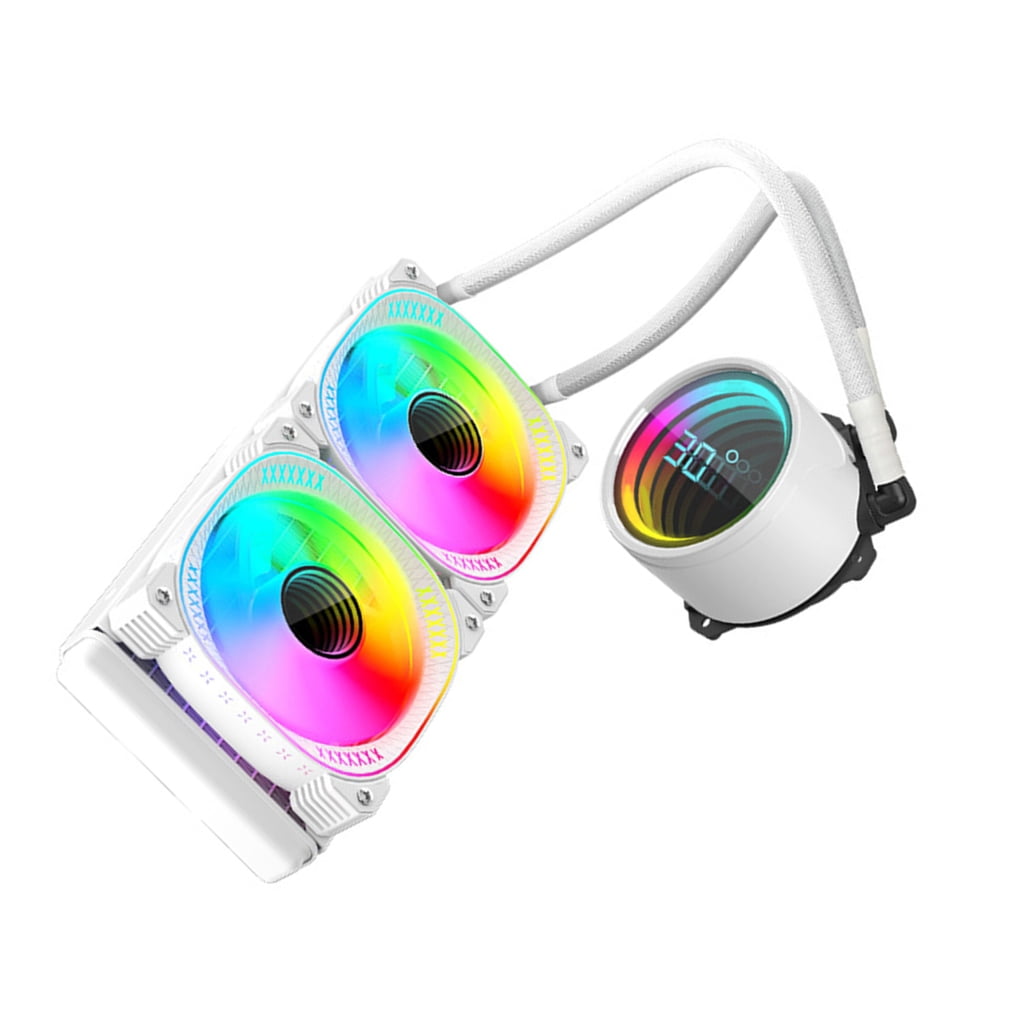 High Efficiency 2 120mm Fan CPU Coolers with ARGB Sync and Water Block ...