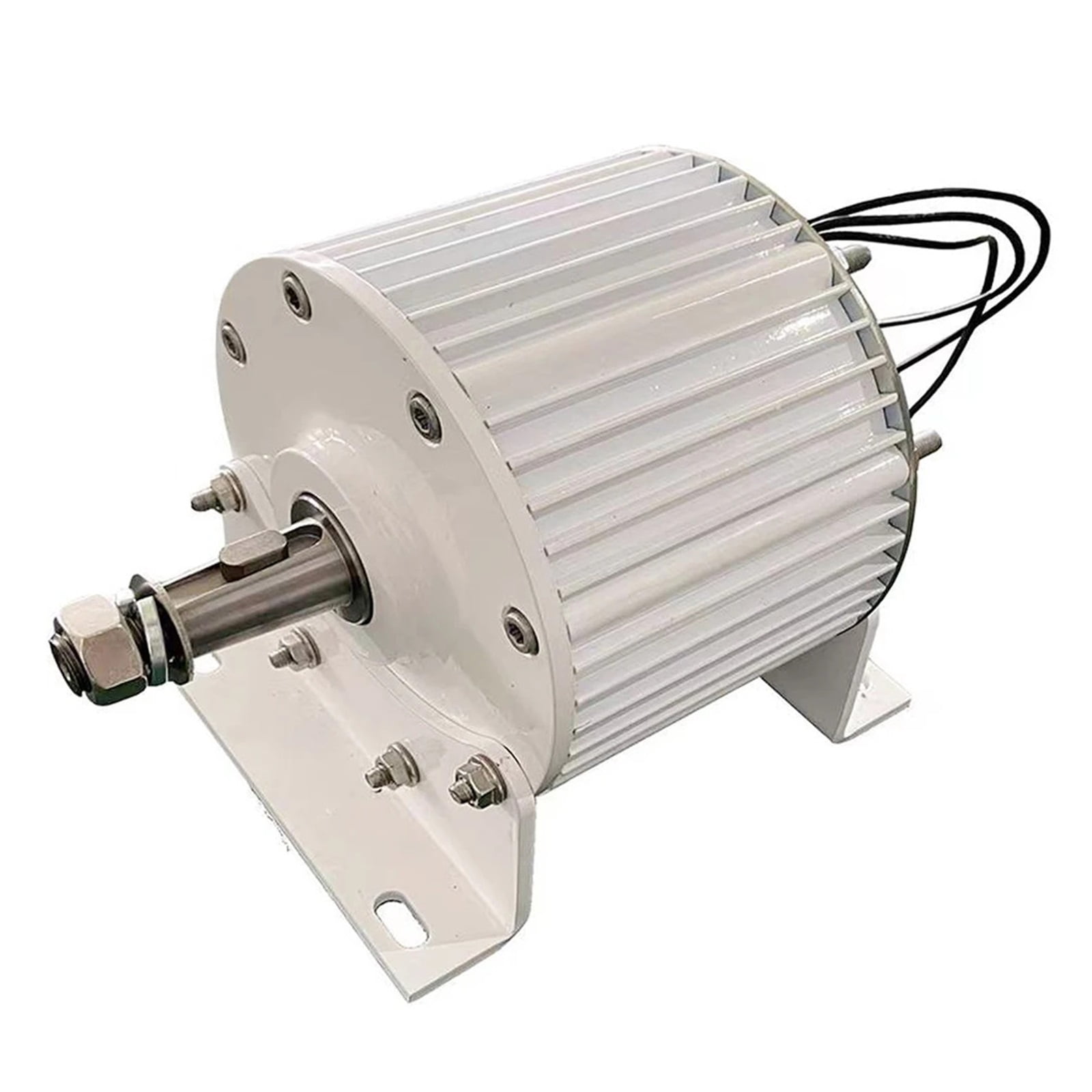 High Efficiency 20KW 24V 48V 96V Electric Low RPM 3 Phases AC Permanent ...