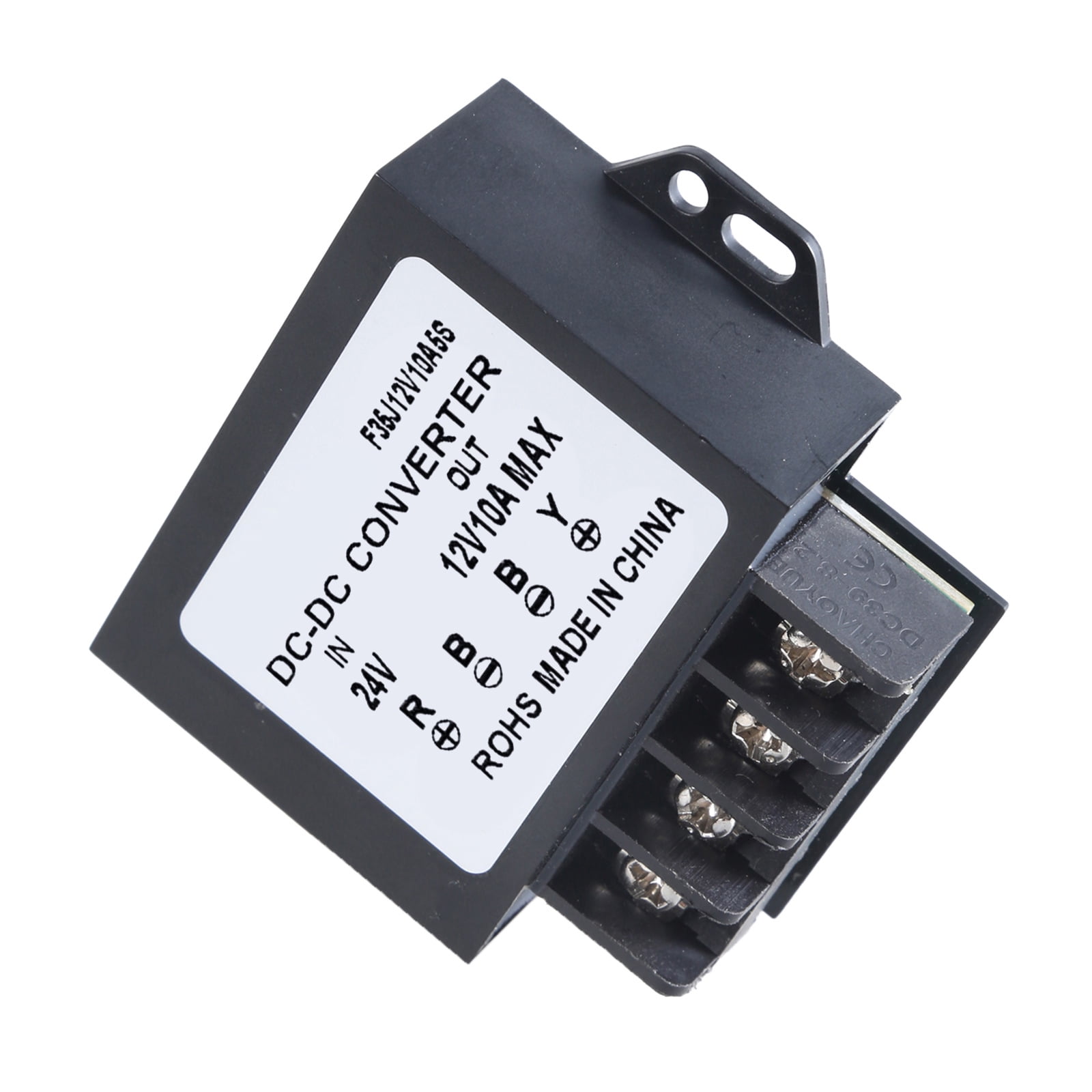 High Efficiency 24V To 12V 10A Car Power Adapter Step Down Converter ...