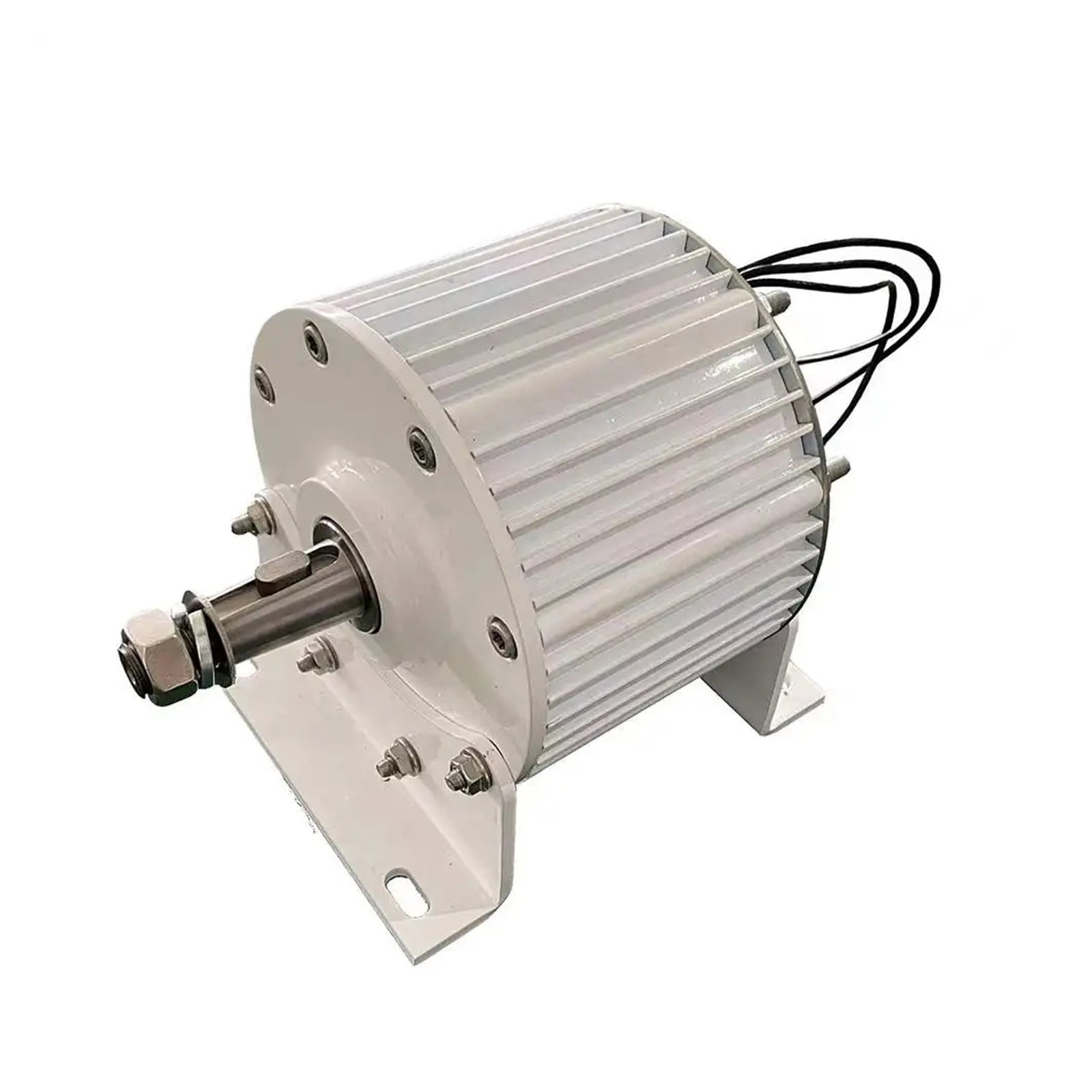 High Efficiency 5000W 24V 48V 96V Electric Generator Low RPM Permanent ...