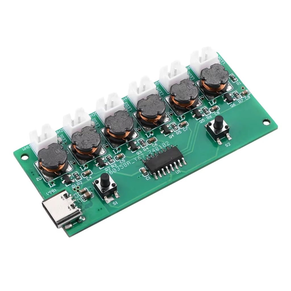 High Efficiency 6 Sprays Ultrasonic Humidifier Module Atomization ...