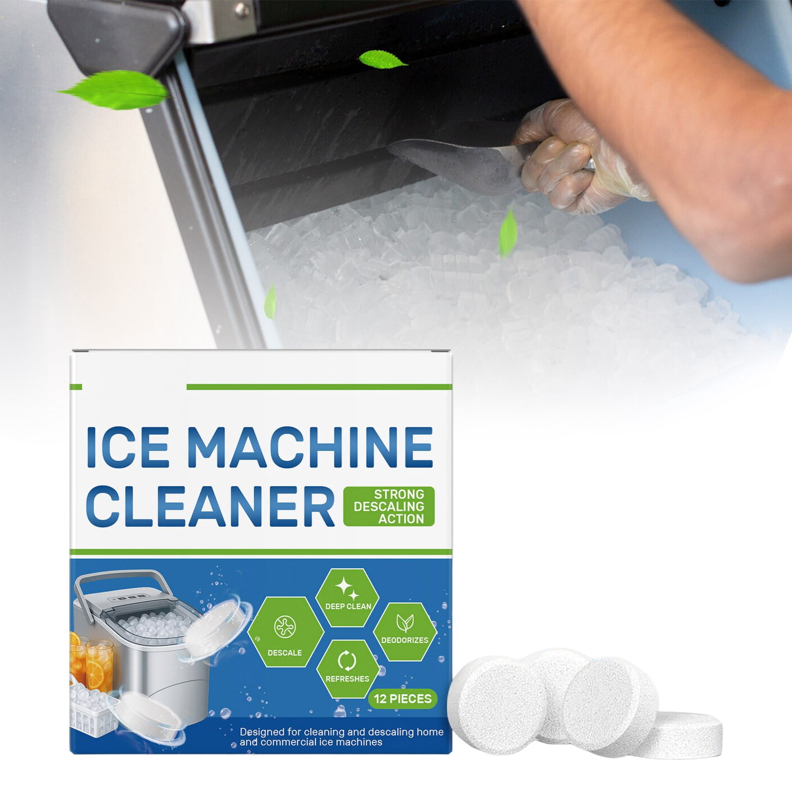 High Efficiency Ice Maker Cleaning Tablets Scale And Odor Extend The ...