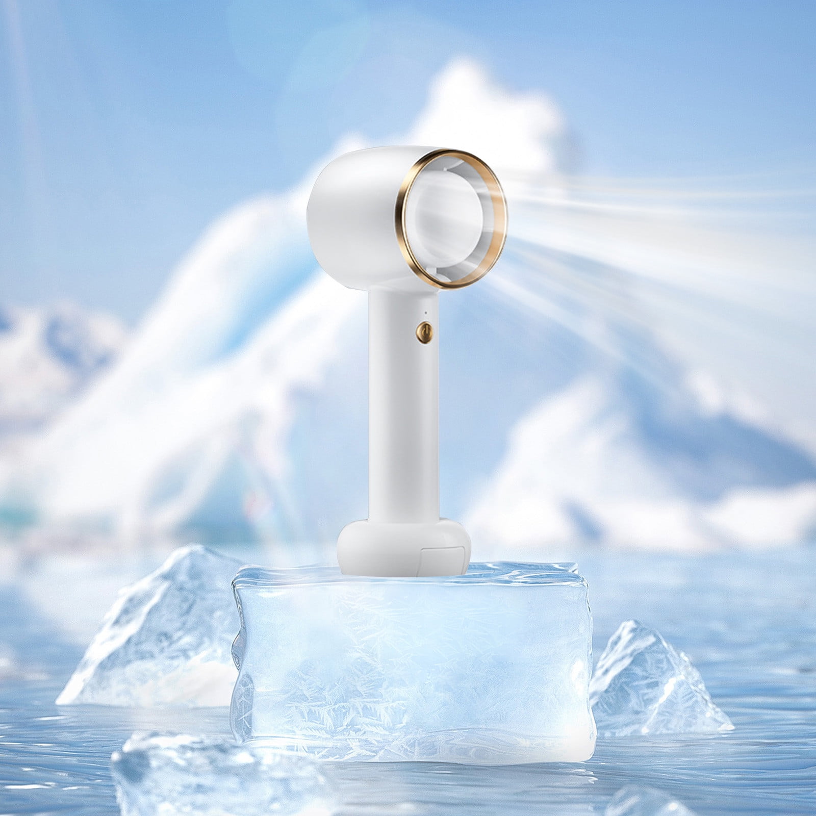 High-Efficiency Wind Turbine, Quiet Small Fan, 12V DC Motor, Portable ...