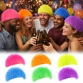 High-Elastic Spiky Ball Hat,Funny Headwear for Adults Carnival Party ...