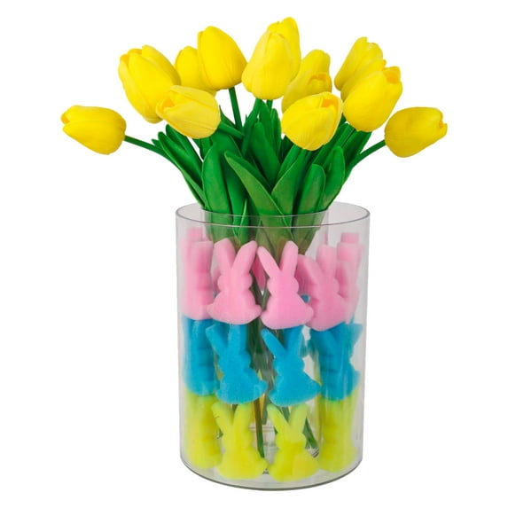 High Elasticity Easter Bunny Foam Figurine - Craft Rabbit for Flower ...